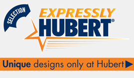 Expressly HUBERT® Rectangular Black Plastic Tapered Washable Produce ...